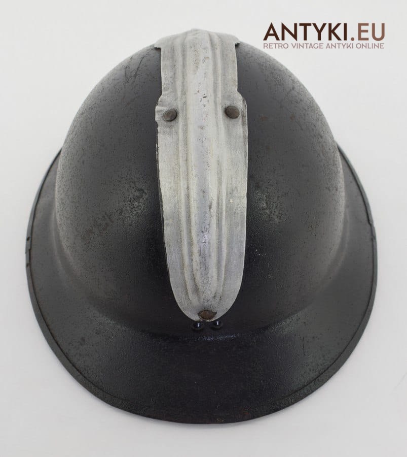 Oryginalny hełm adrian HEŁM POLSKI FRANCUSKI antyk - antyki.eu